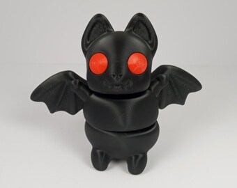 Fruit Bat | 3D Printed Articulating Flexi Fidget - Etsy