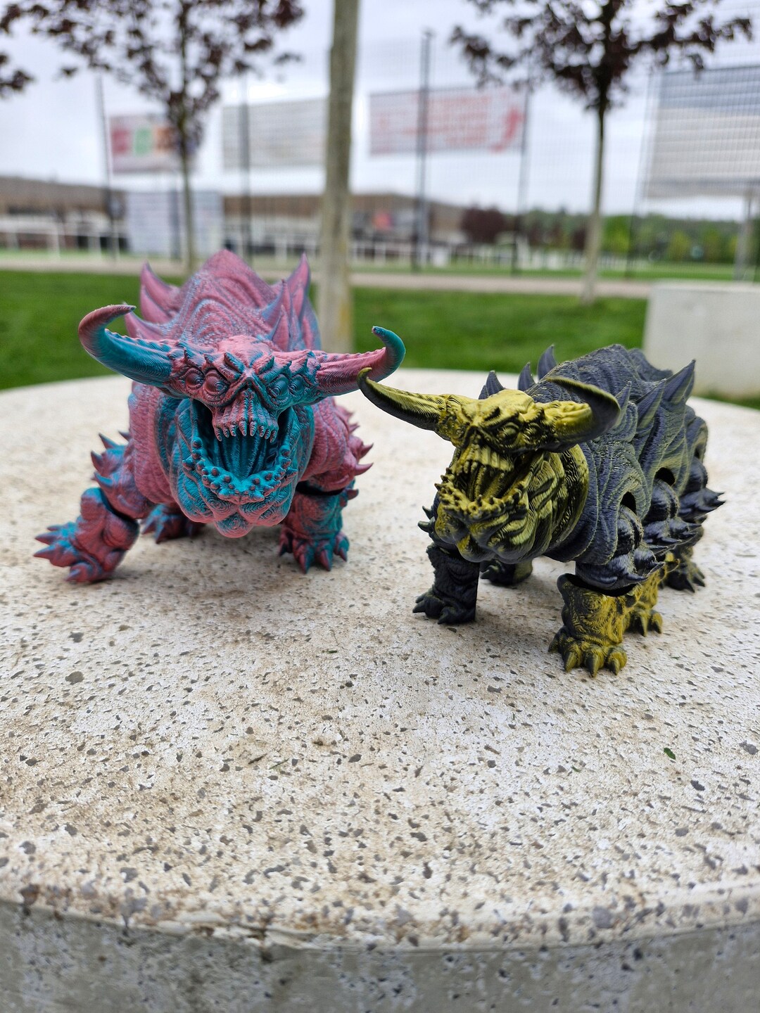 Ushi – the Movable Yōkai - Flexible Monster Kaiju - Oni Desk Toy ...