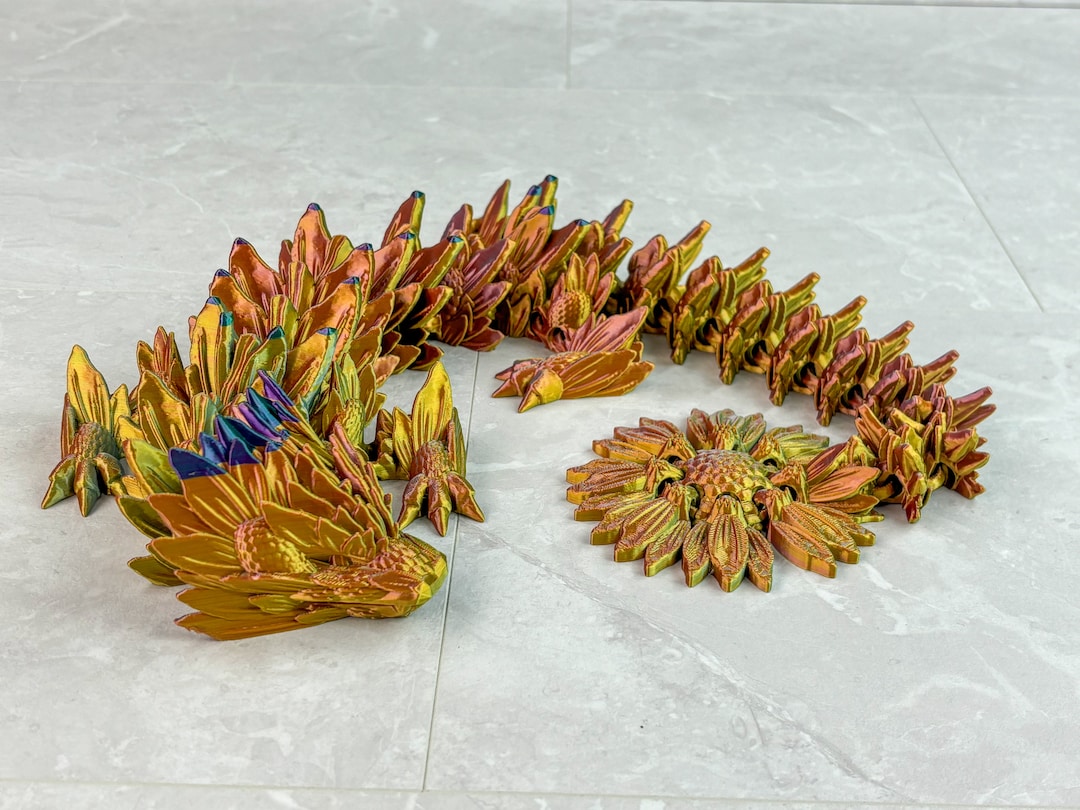 Giant Sunflower Kite - Jointed 3D Kite - Desk Stress Toy - Flexi Kite ...