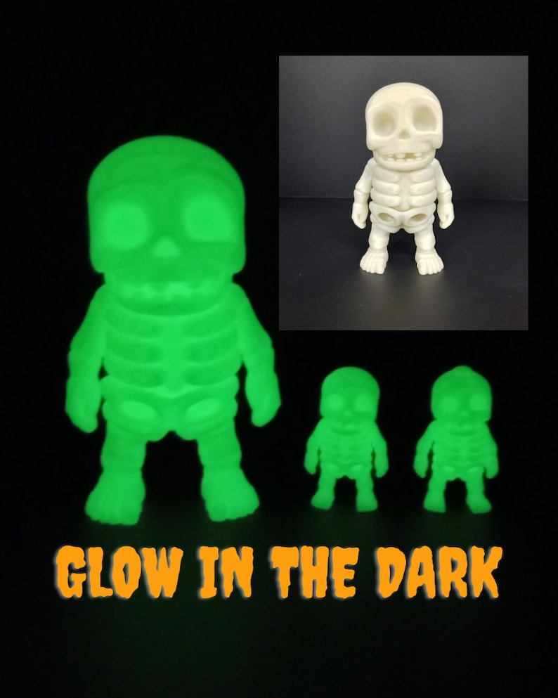 3 Small 3D Printed Spiders - Fidget Toy - Jointed Limbs - Flexi ...