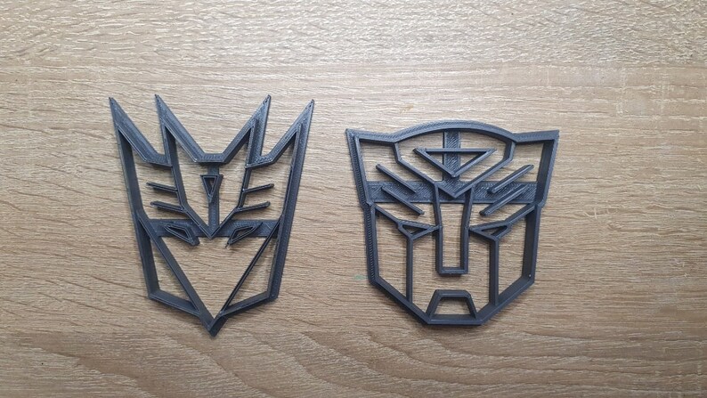 Transformers Clay Polymer Stamp Cookie Cutter ( Autobots & Decepticons ...