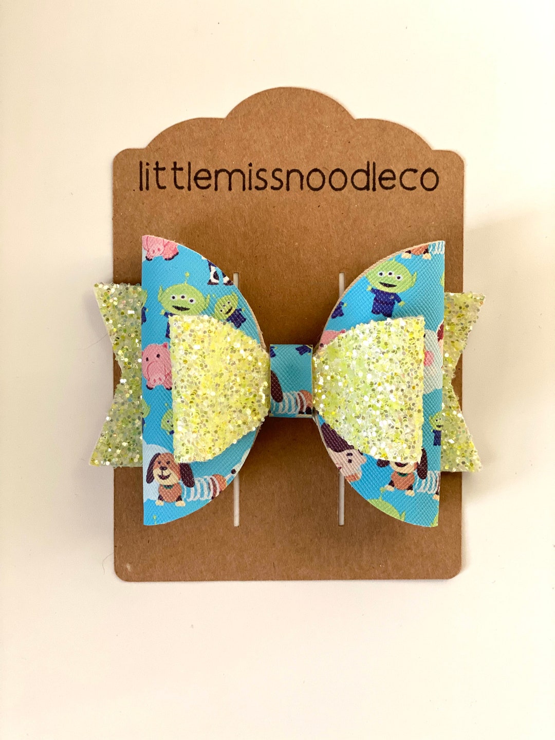 Toy Story Leather Hair Bow - Etsy