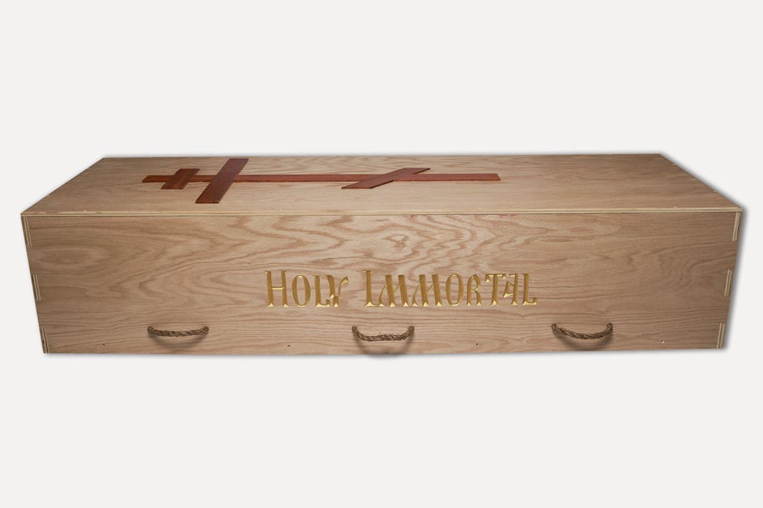 Orthodox Christian Oak Casket - Etsy