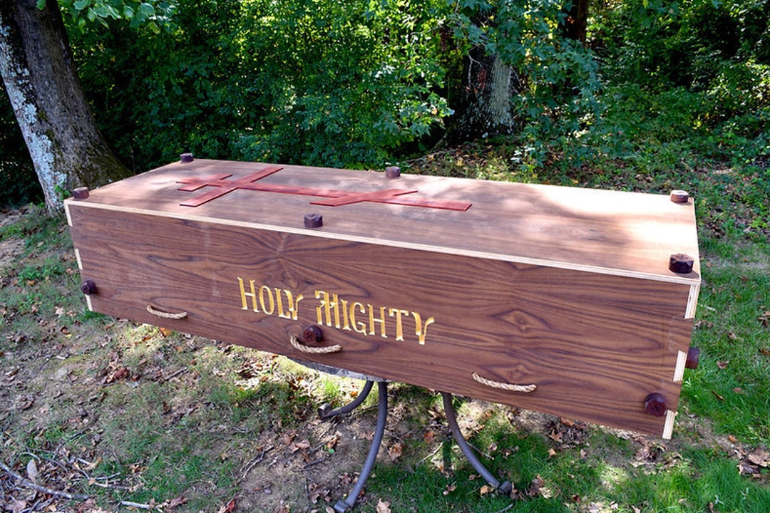 Orthodox Christian All Wood Casket in Cherry, Oak, Walnut, Maple, or ...