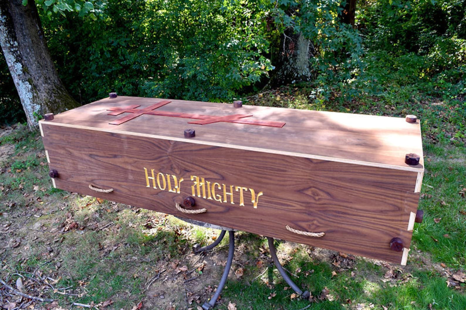 Orthodox Christian All Wood Casket in Cherry, Oak, Walnut, Maple, or ...