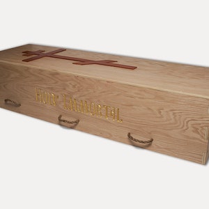 Orthodox Christian Oak Casket - Etsy