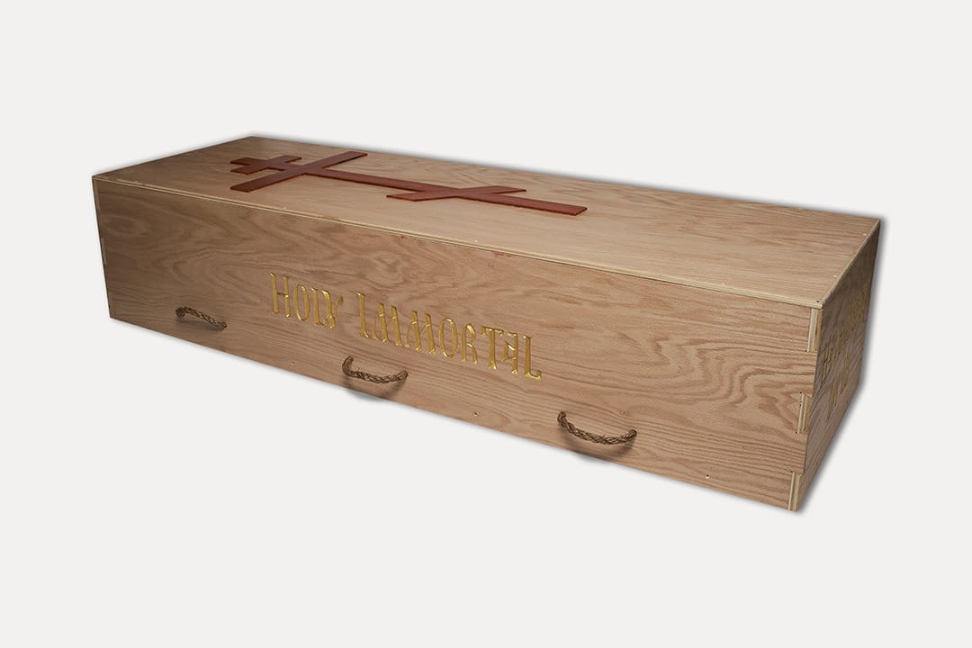 Orthodox Christian Oak Casket - Etsy