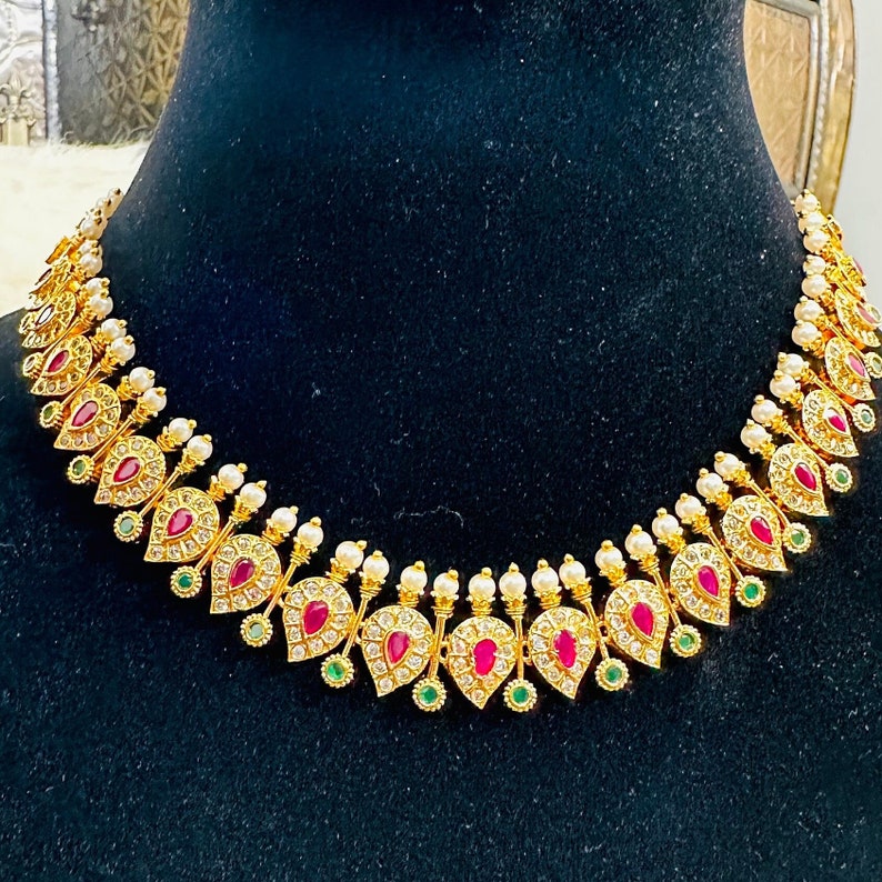 Manga Mala Mango Haar Traditional Kerala Jewelry Temple - Etsy