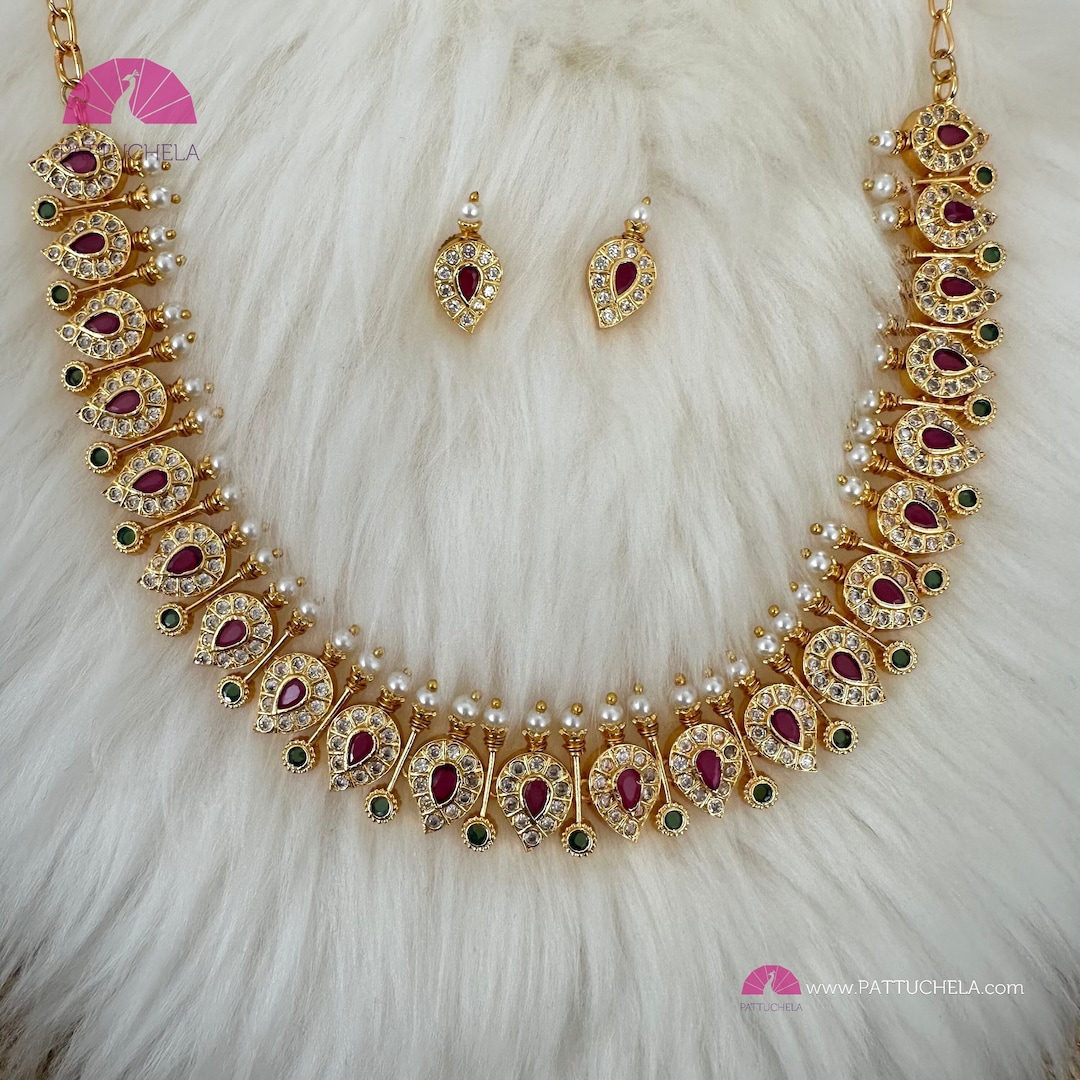 Manga Mala Mango Haar Traditional Kerala Jewelry Temple - Etsy