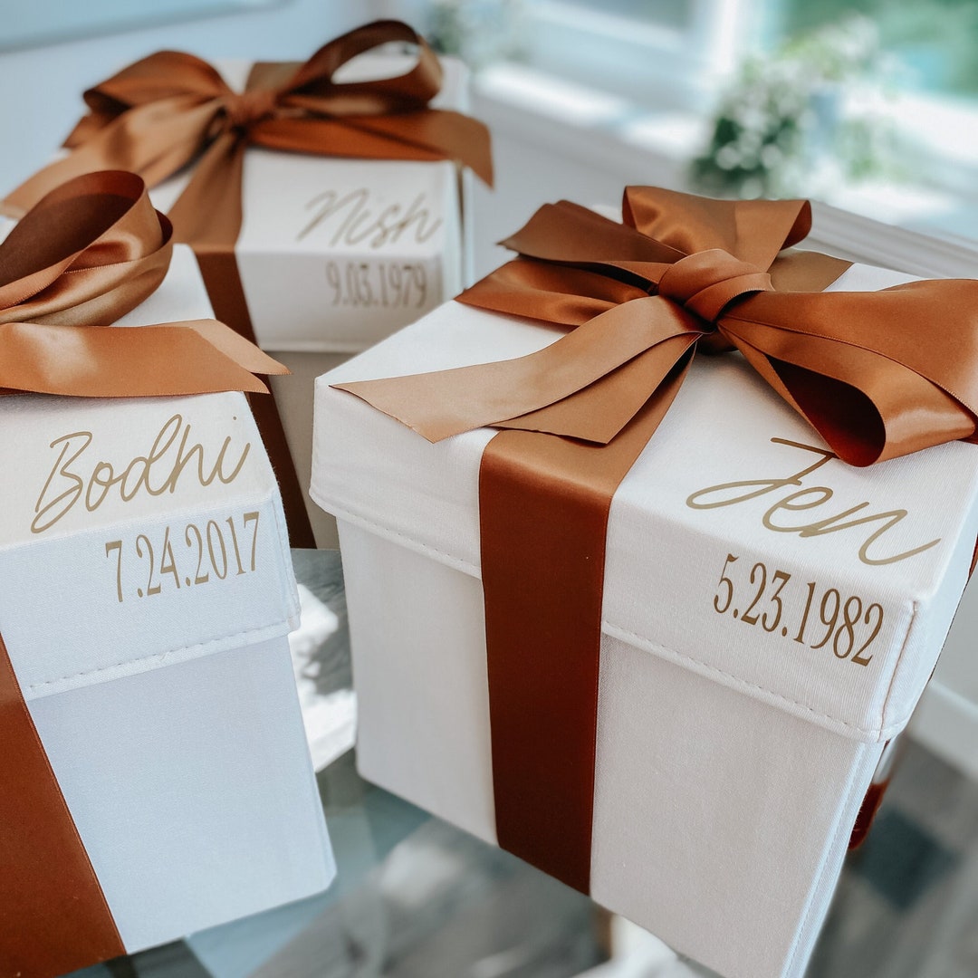 Personalized Birthday Gift Box Gift Box With Name Birthday Large Empty ...