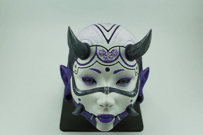Hannya Mask 3D Print Premium Handmade Miniature Figurine - Etsy