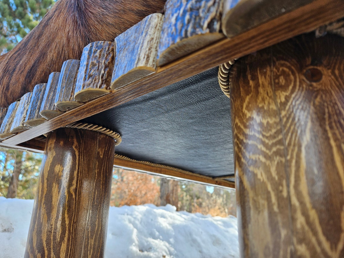 Custom Antler Bench - Etsy