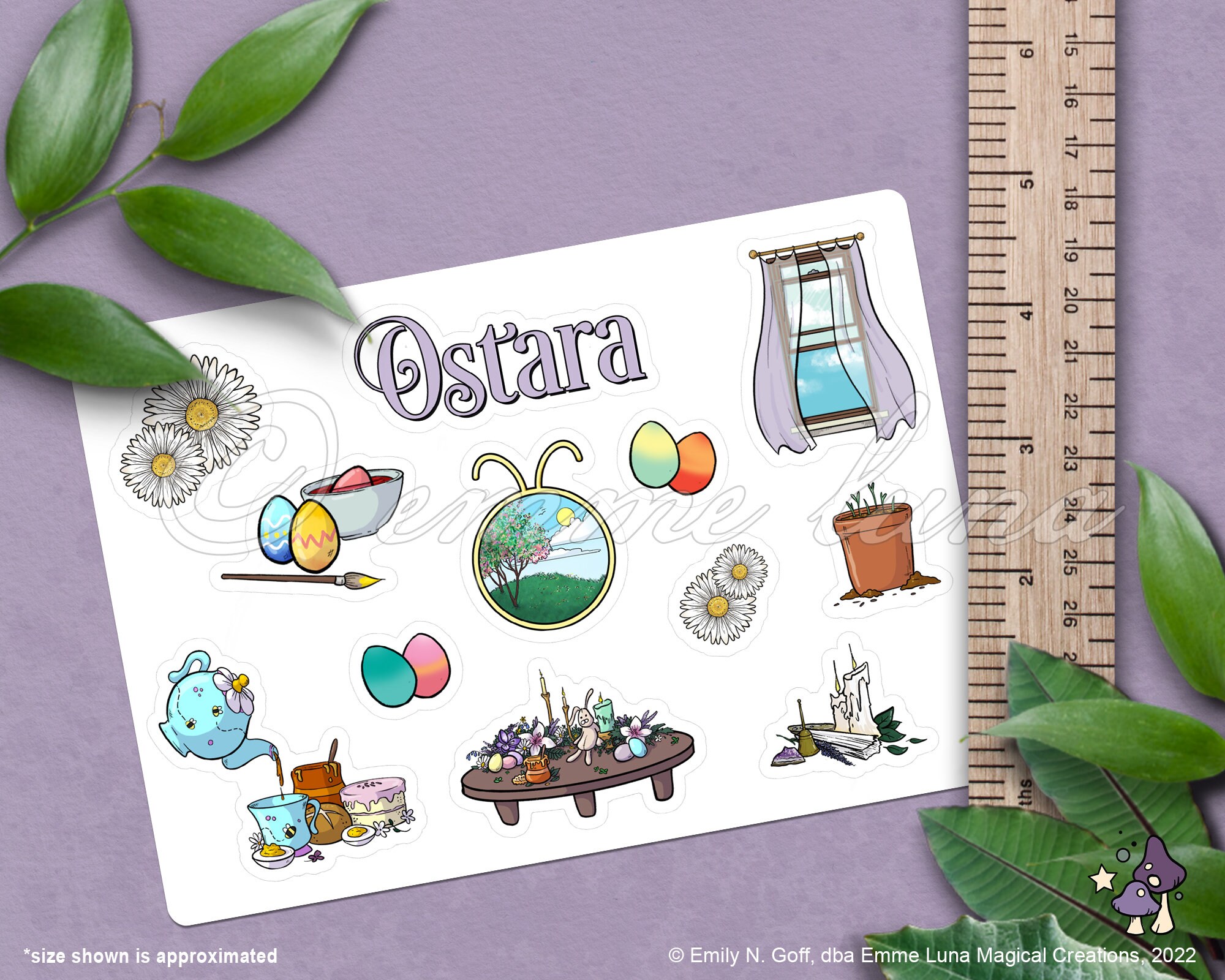 Ostara Sabbat Sticker Sheet - Etsy