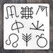 Simple Sabbat Symbol Sticker Sheet - Etsy