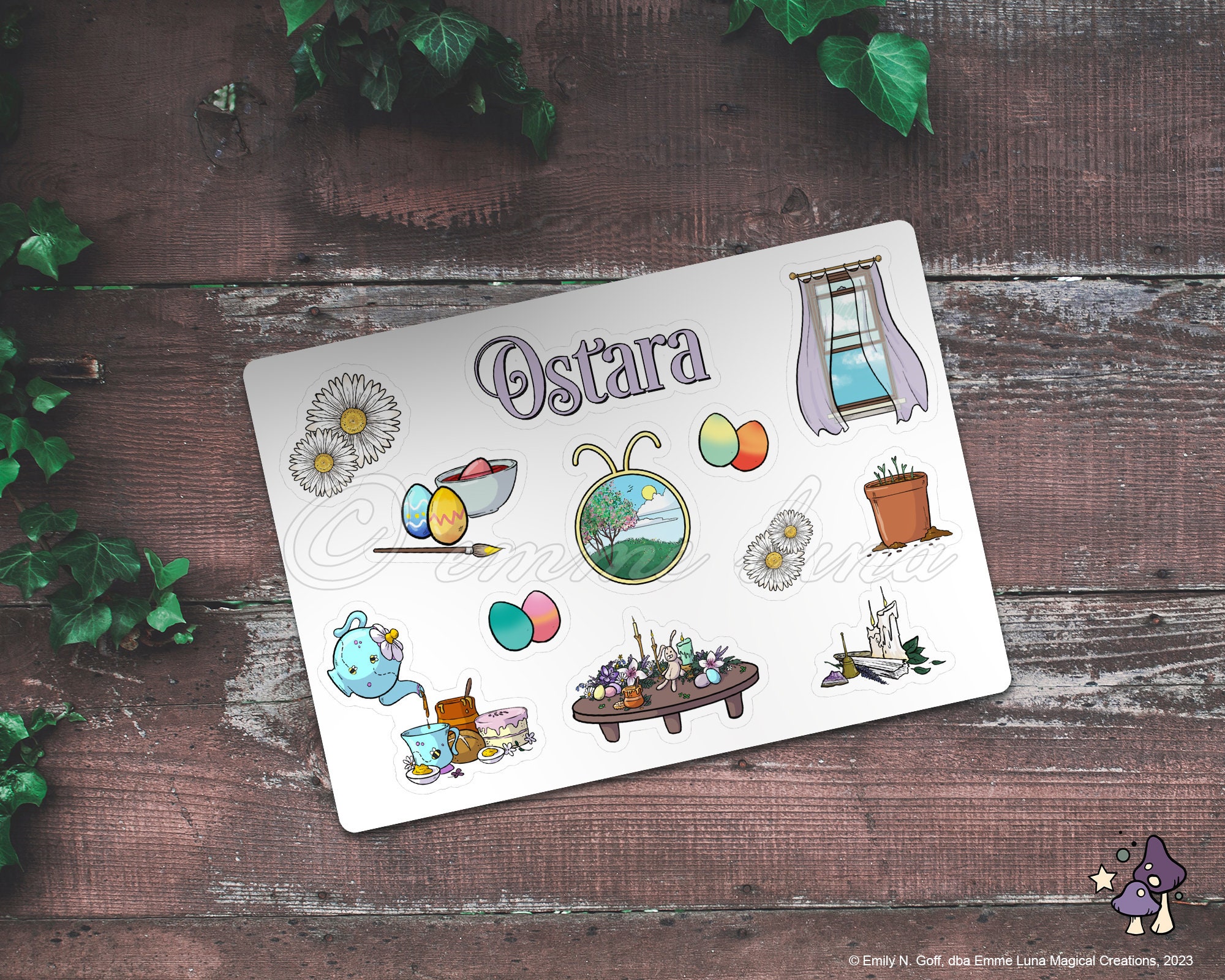 Ostara Sabbat Sticker Sheet - Etsy