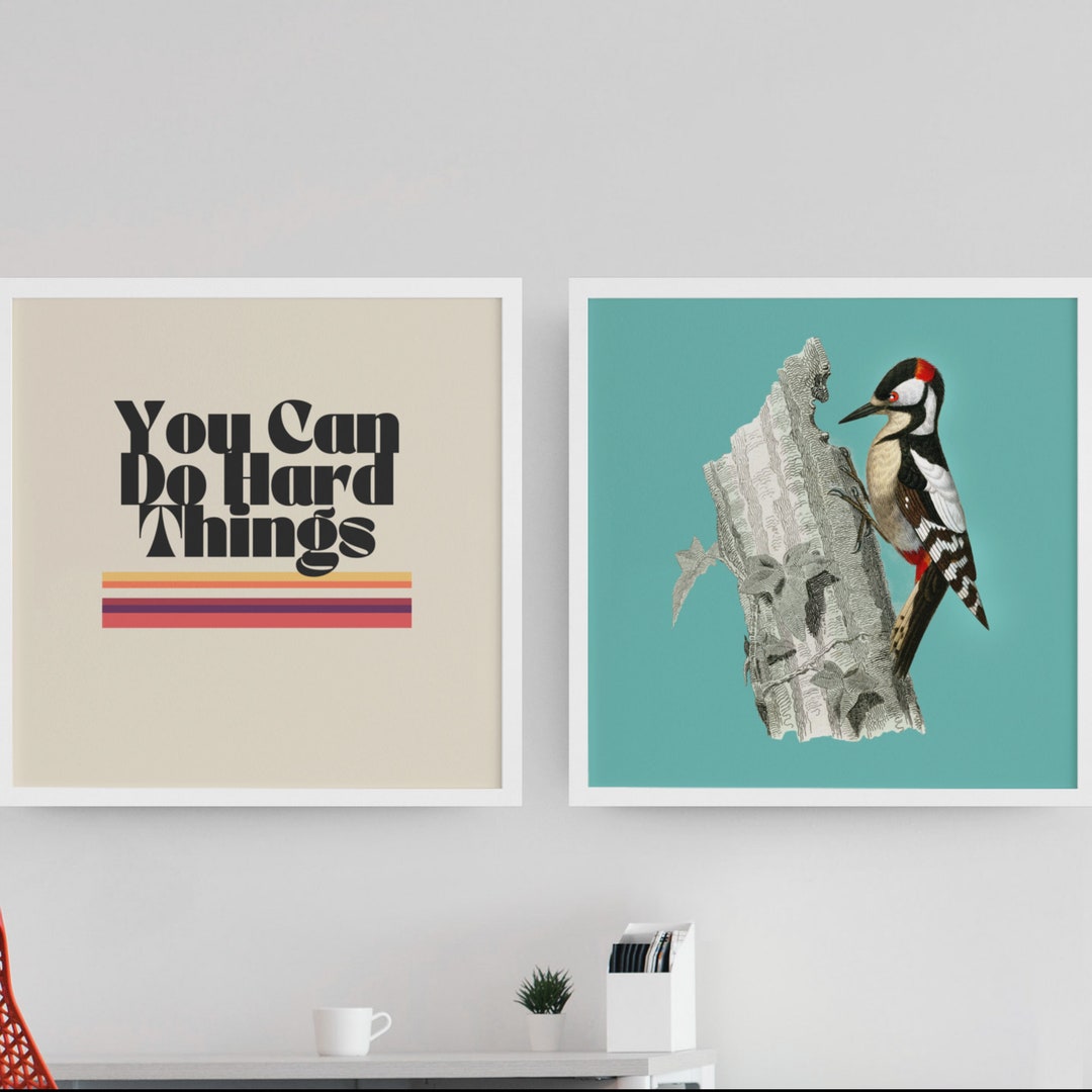 Set of 3 Retro, Bright and Colorful Printable Pop Art Prints Instantly ...