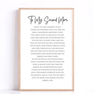 Beautiful Step Mom Poem: A Heartfelt Mother's Day Gift Poem for Stepmom ...