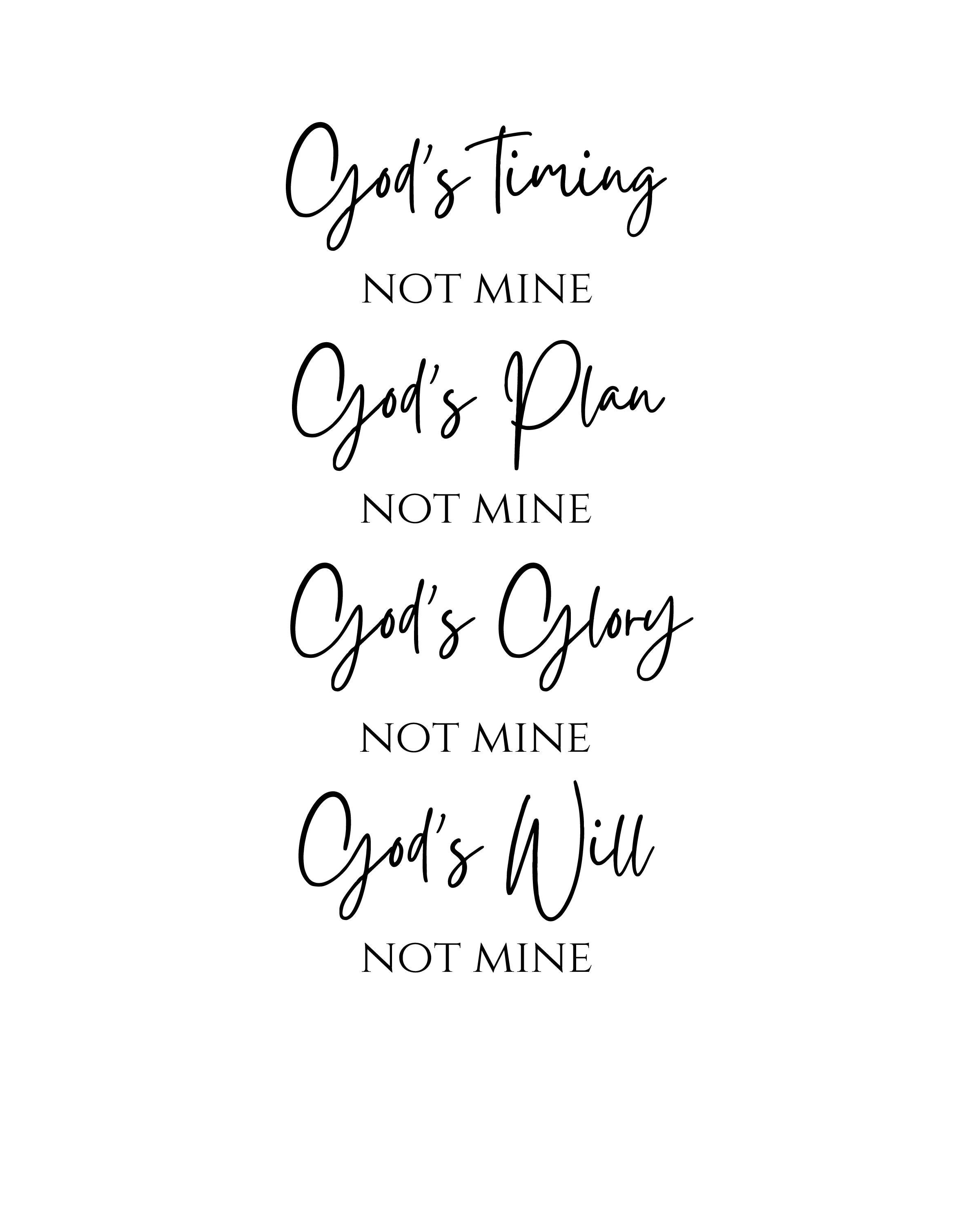 Trust God's Timing Poem Prayer| Anxiety Prayer, Stress, Fear ...