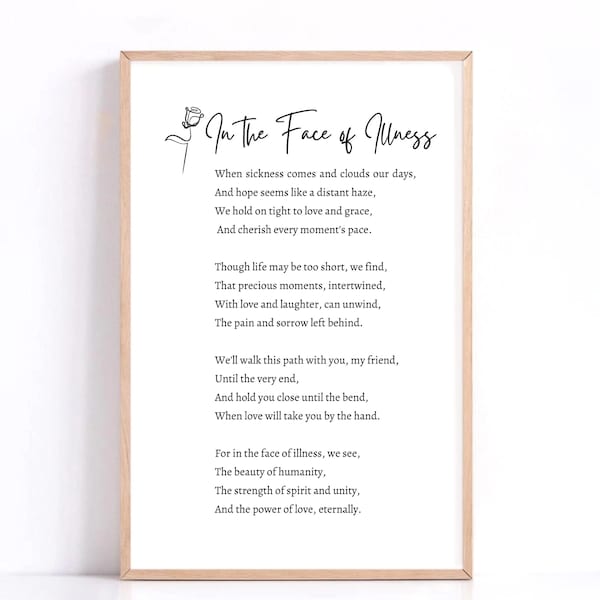 Breast Cancer Poem - Etsy