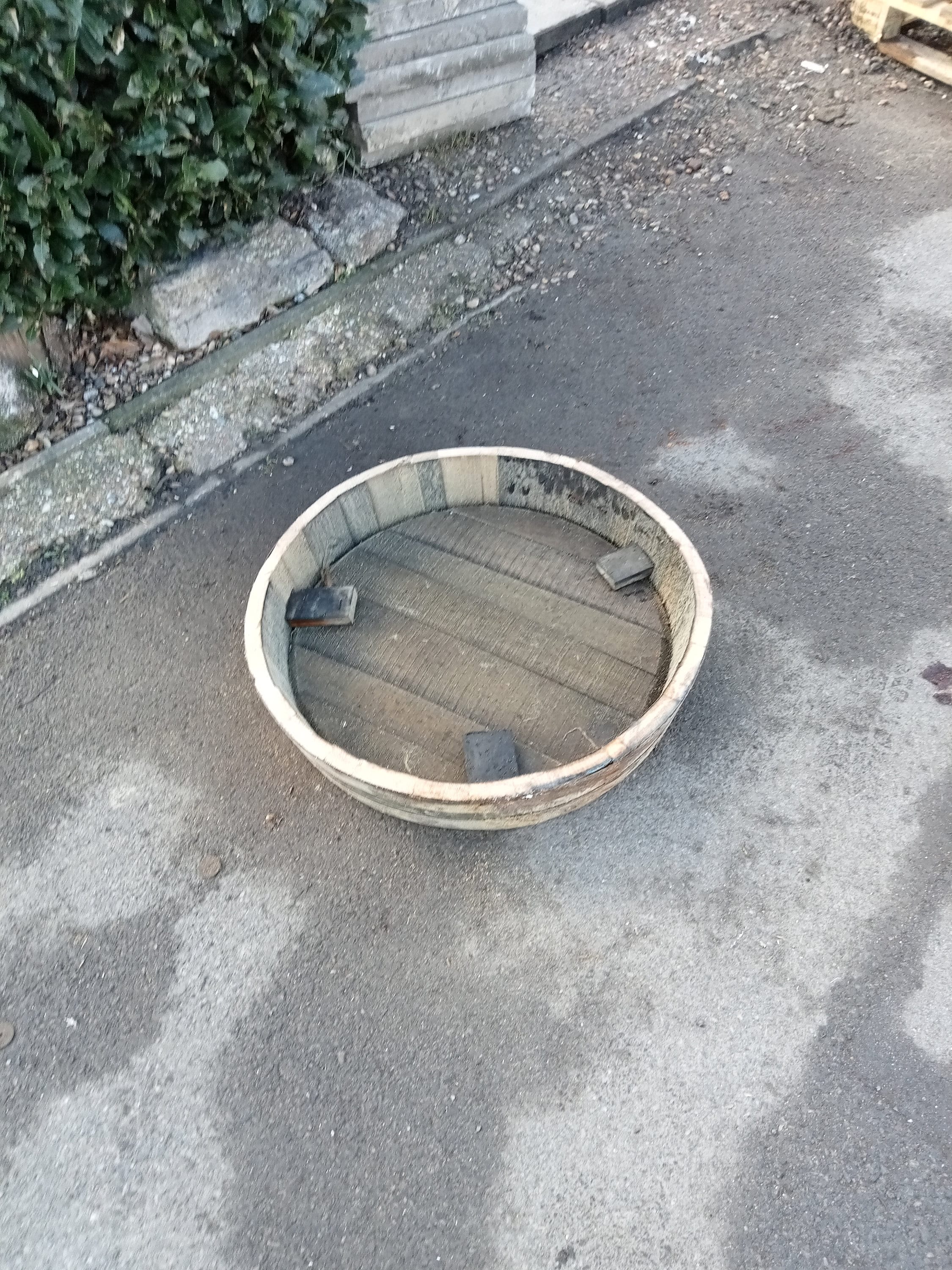 Oak Whiskey Barrels Drip/catch Tray Ideal for the Barrel Planters ...