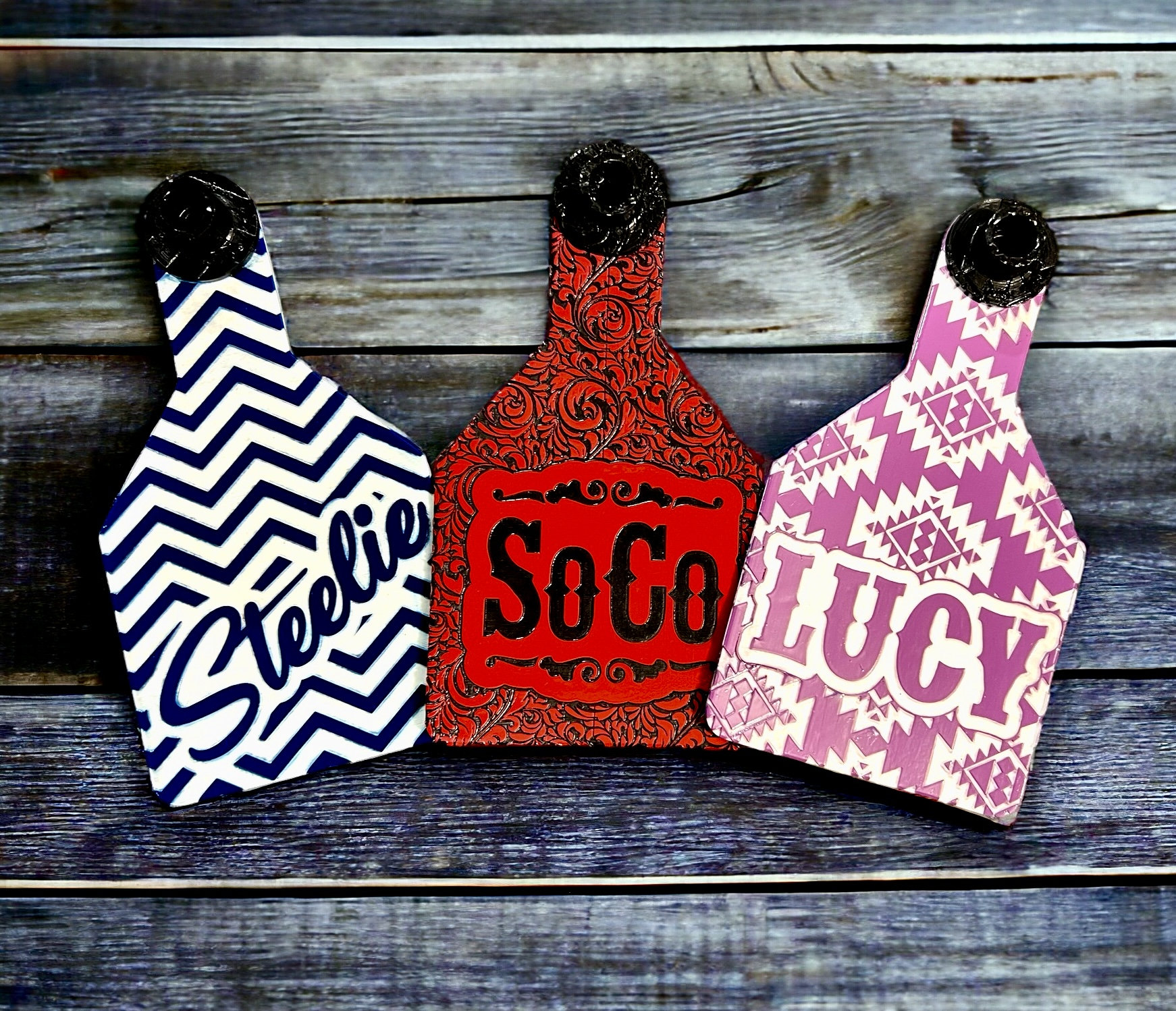 Custom Laser Engraved Cow Ear Tags - Etsy