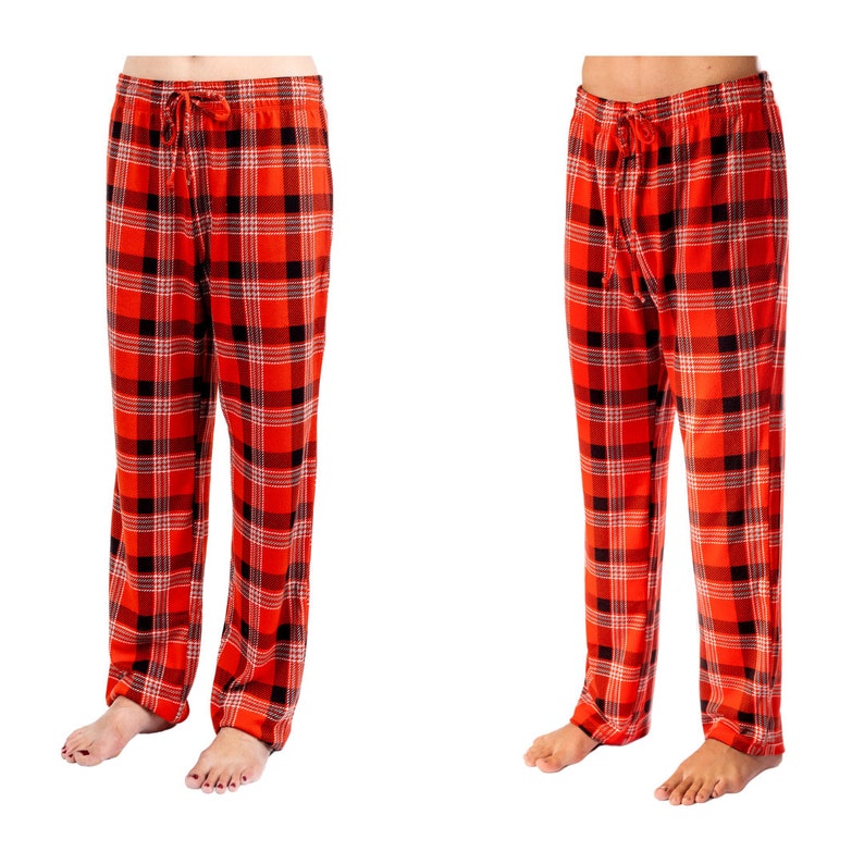 Matching Pajama Pants Family Pajama Pants Christmas Pajamas Red Gray ...
