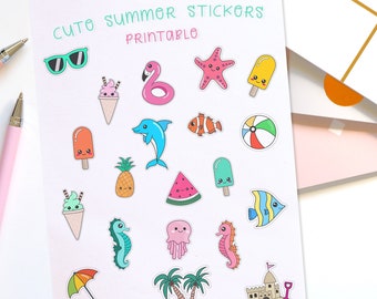 Kidcore Sticker Pack - Etsy