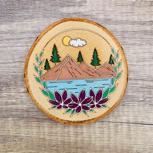 Nature Landscape Coasters - Etsy