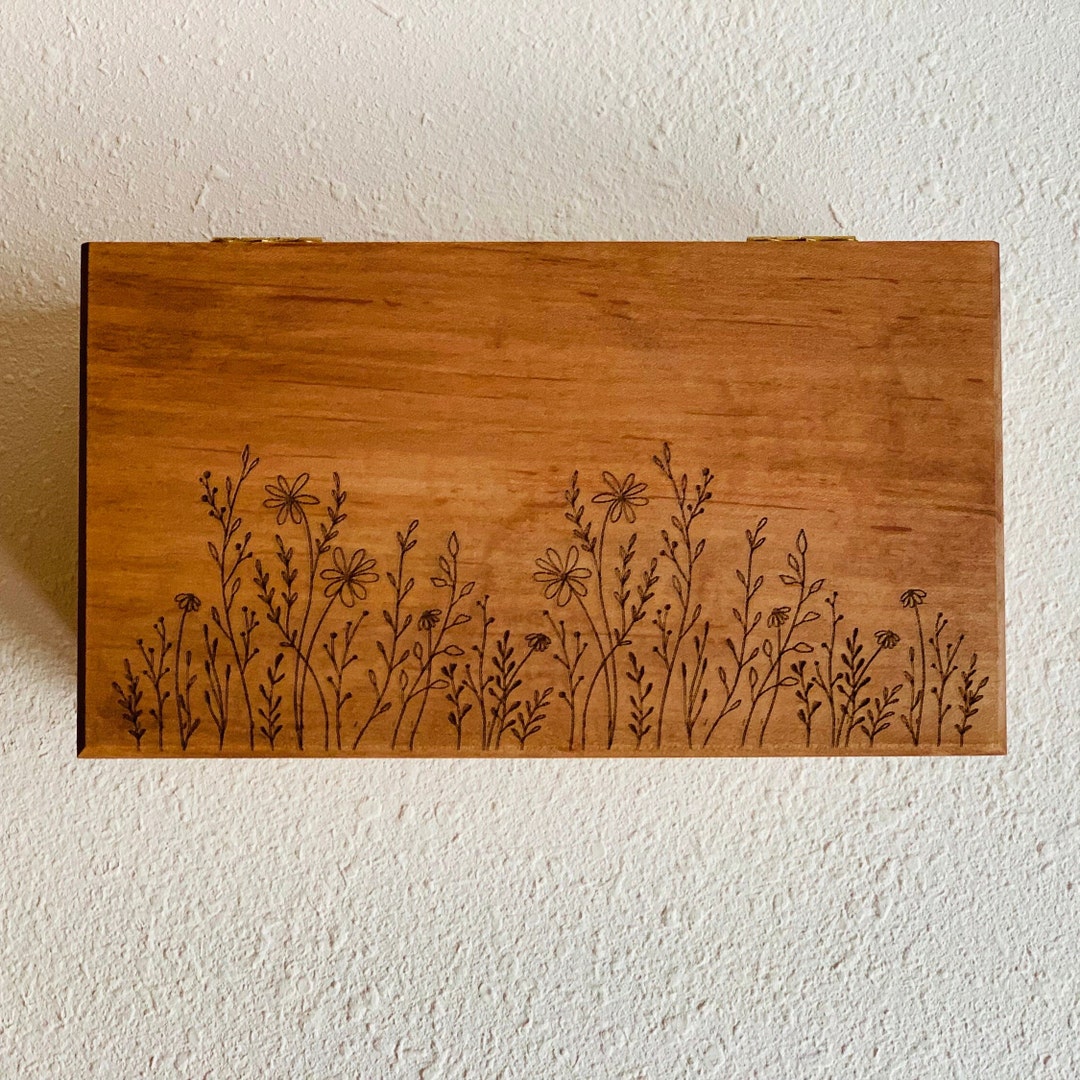 Floral Boho Jewelry Box - Etsy