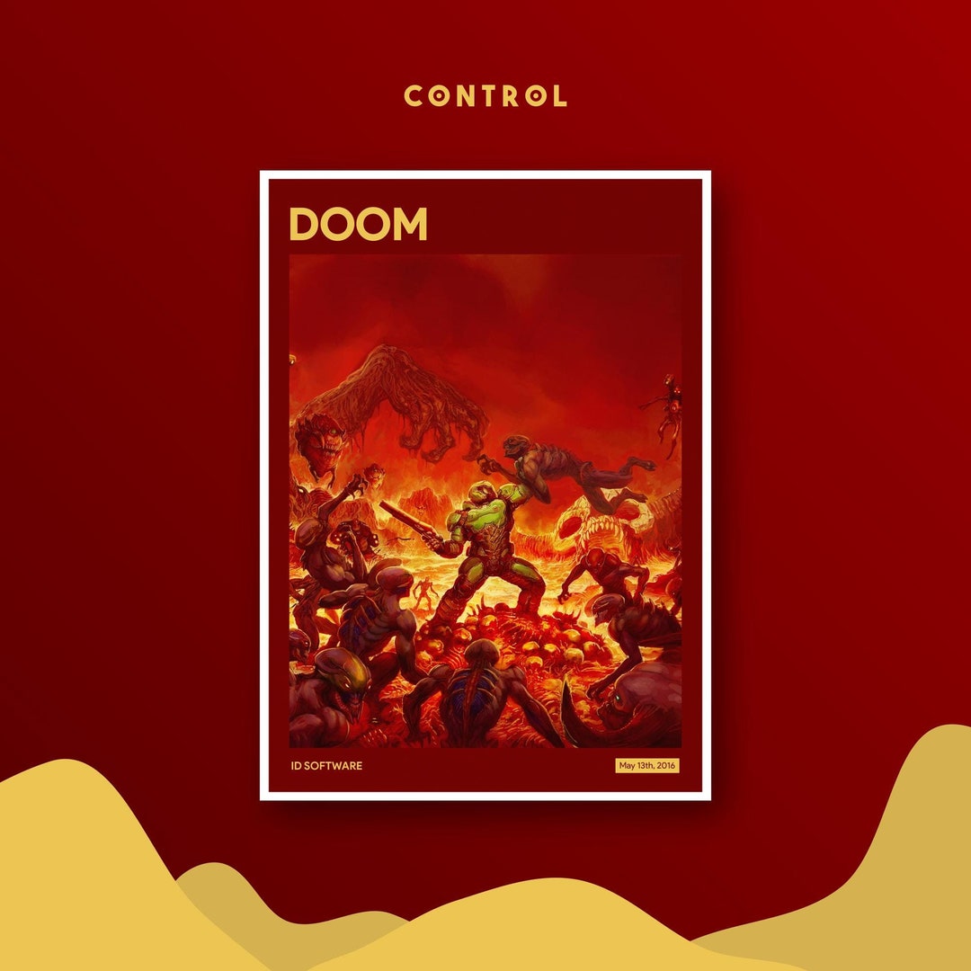 DOOM POSTER Digital Print - Etsy