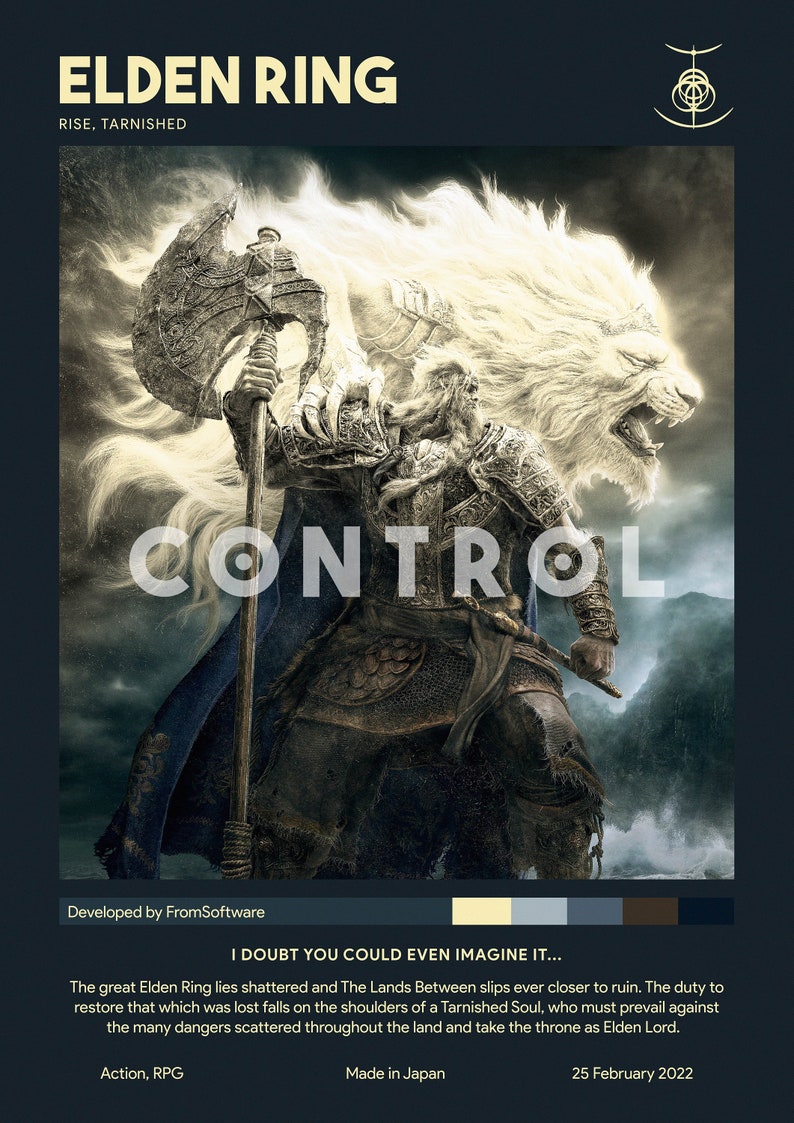 ELDEN RING POSTER Digital Print - Etsy