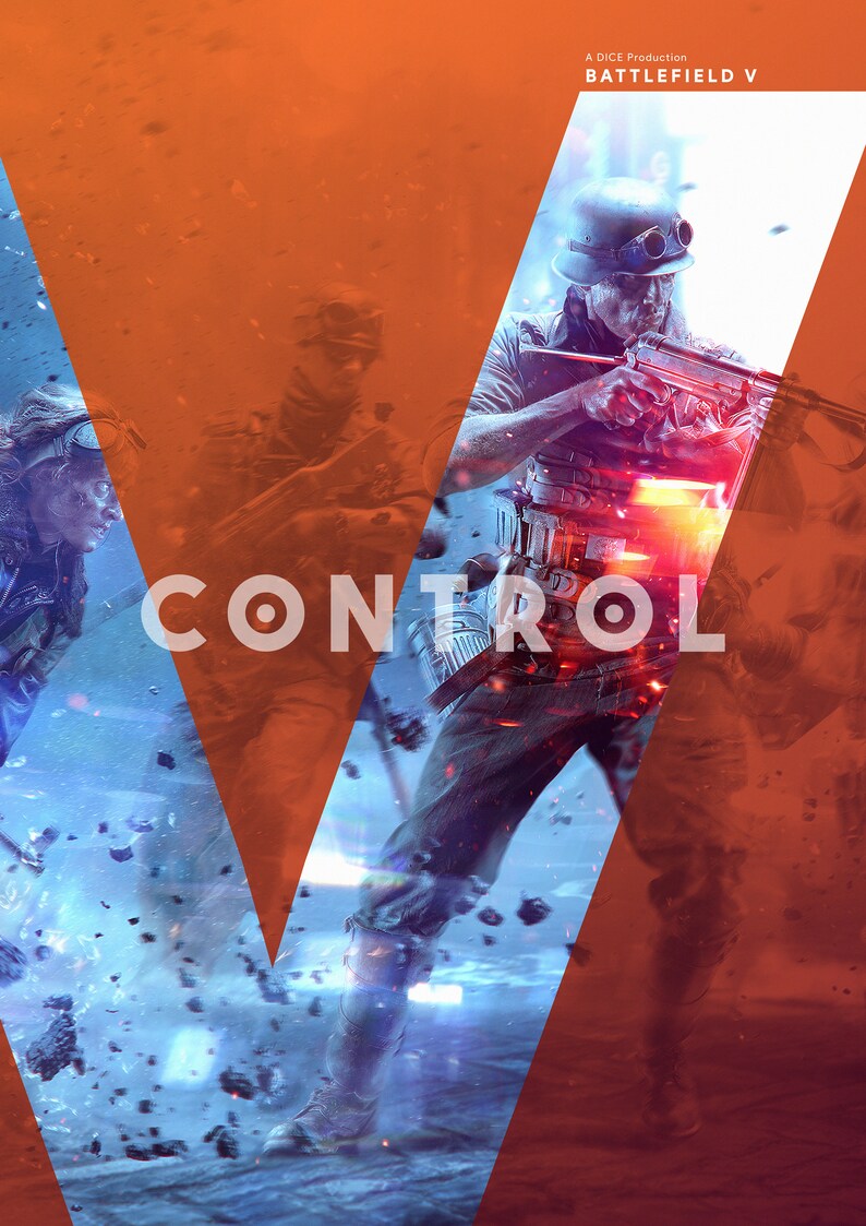 BATTLEFIELD V POSTER - Digital Print - Etsy