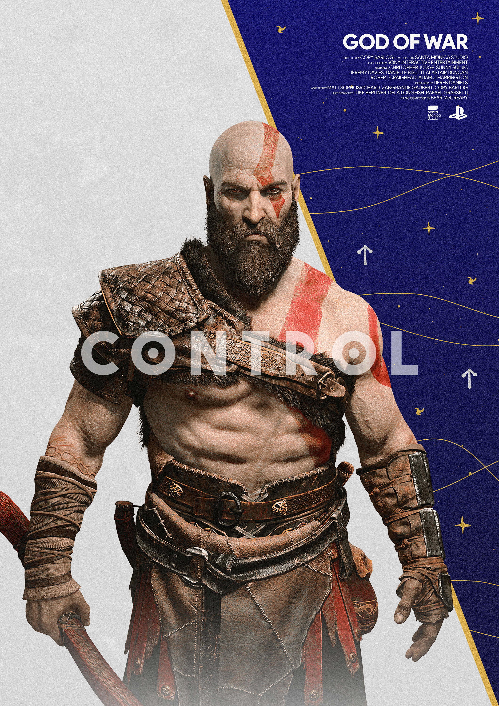 GOD OF WAR Poster - Digital Print - Etsy
