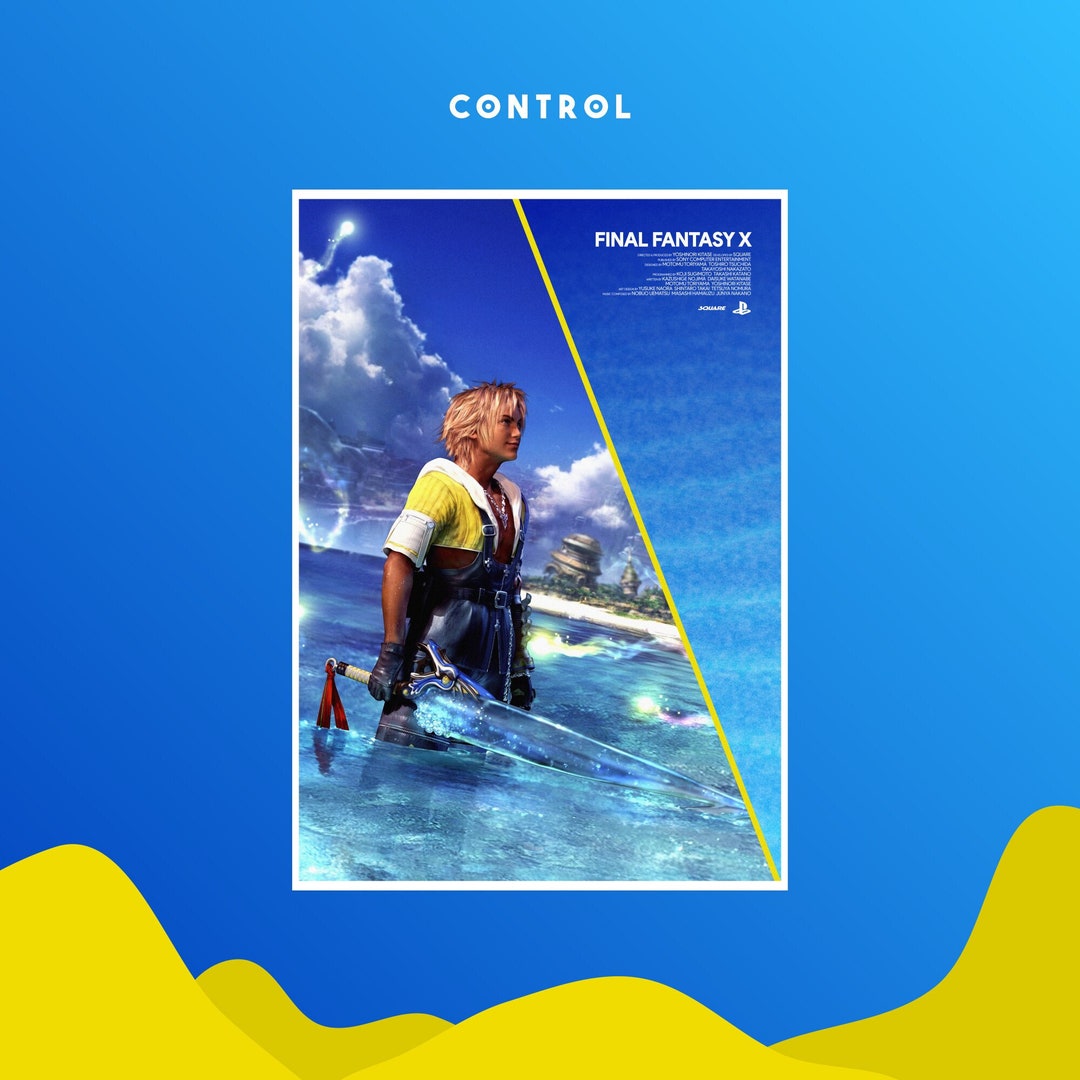 FINAL FANTASY X POSTER - Digital Print - Etsy