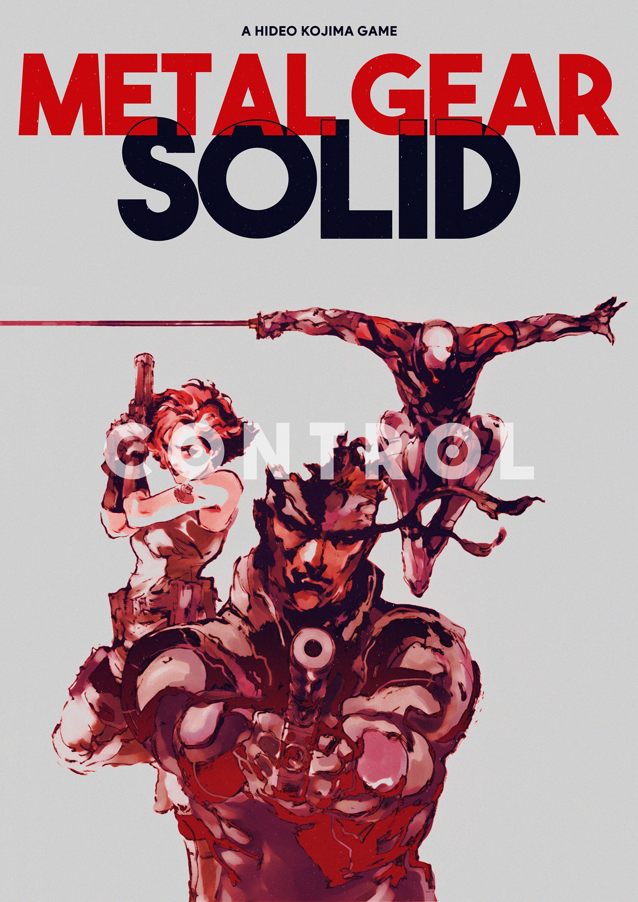 METAL GEAR SOLID Poster - Digital Print - Etsy