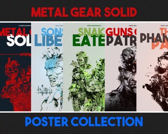 Metal Gear Solid Poster - Etsy