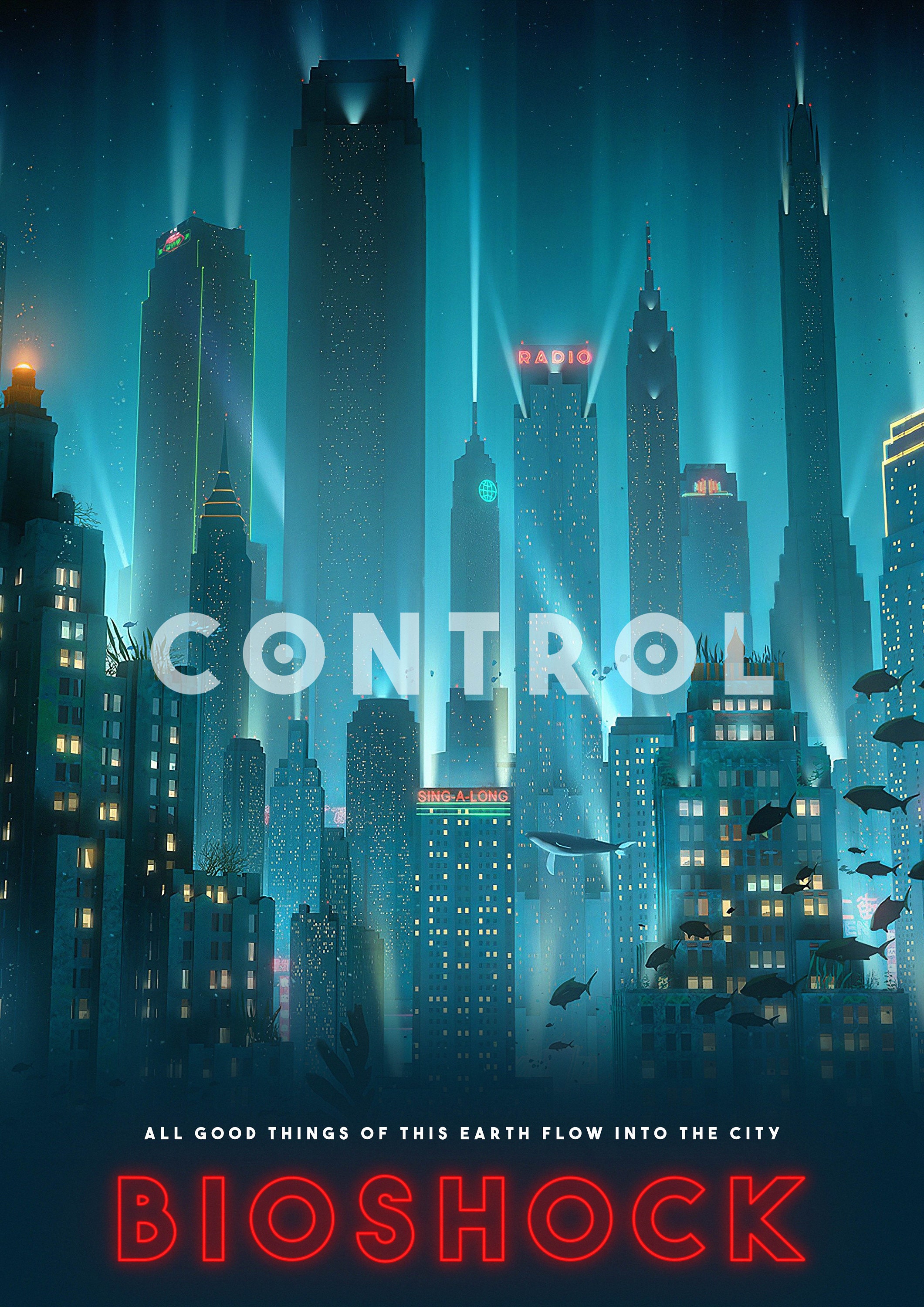 BIOSHOCK POSTER - Digital Print - Etsy