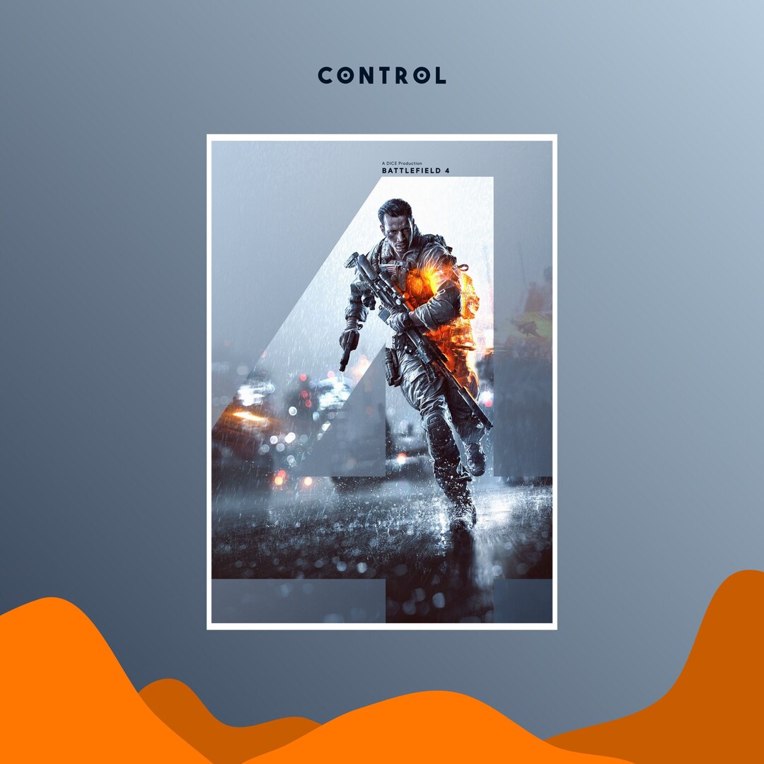 BATTLEFIELD 4 POSTER - Digital Print - Etsy