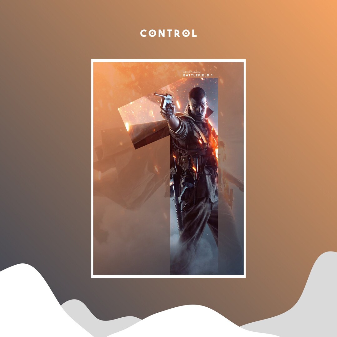 BATTLEFIELD 1 POSTER - Digital Print - Etsy