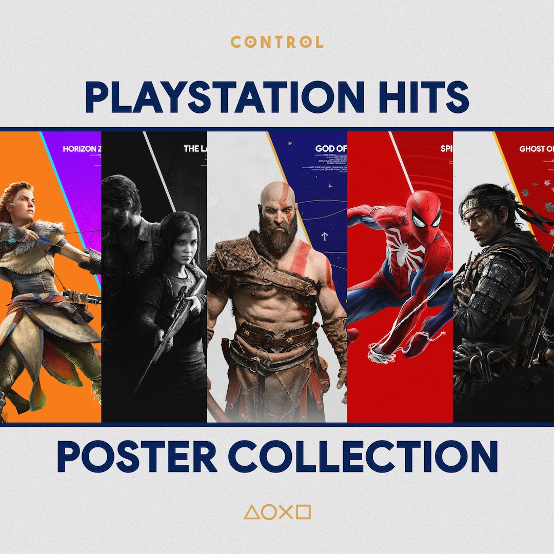 PLAYSTATION HITS Poster Collection - Digital Print - Etsy