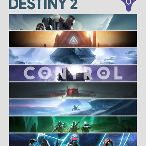 DESTINY 2 POSTER - Digital Print - Etsy