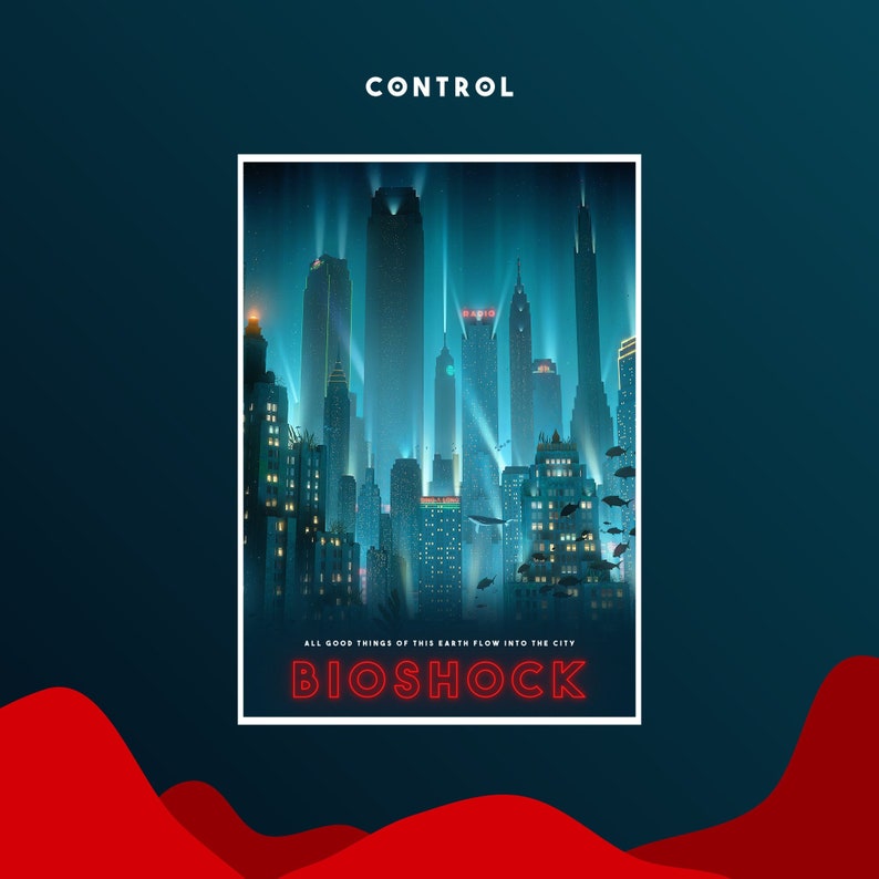 BIOSHOCK POSTER - Digital Print - Etsy