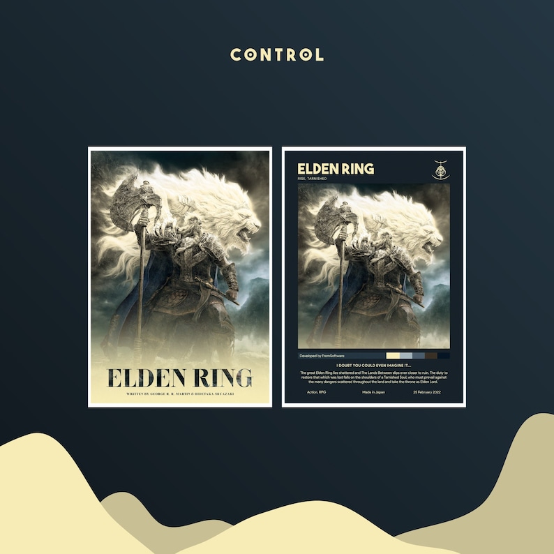 ELDEN RING POSTER Digital Print - Etsy
