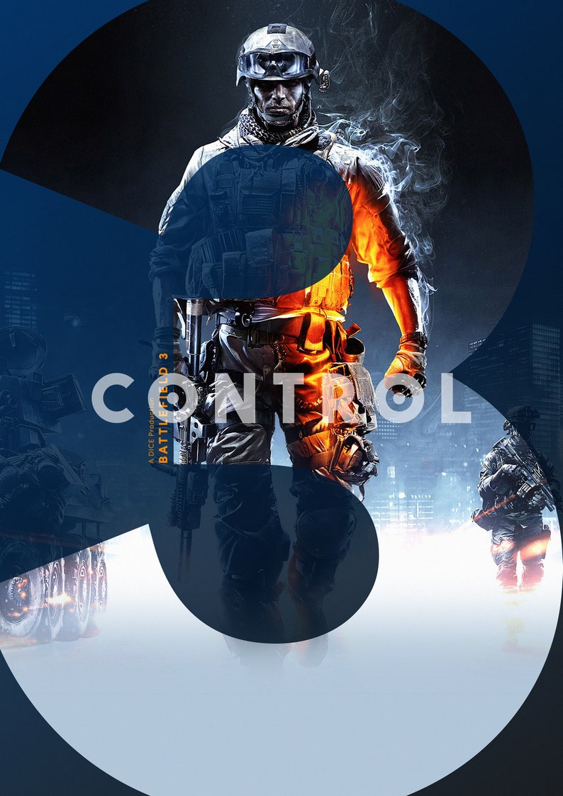 BATTLEFIELD Poster Collection - Digital Print - Etsy