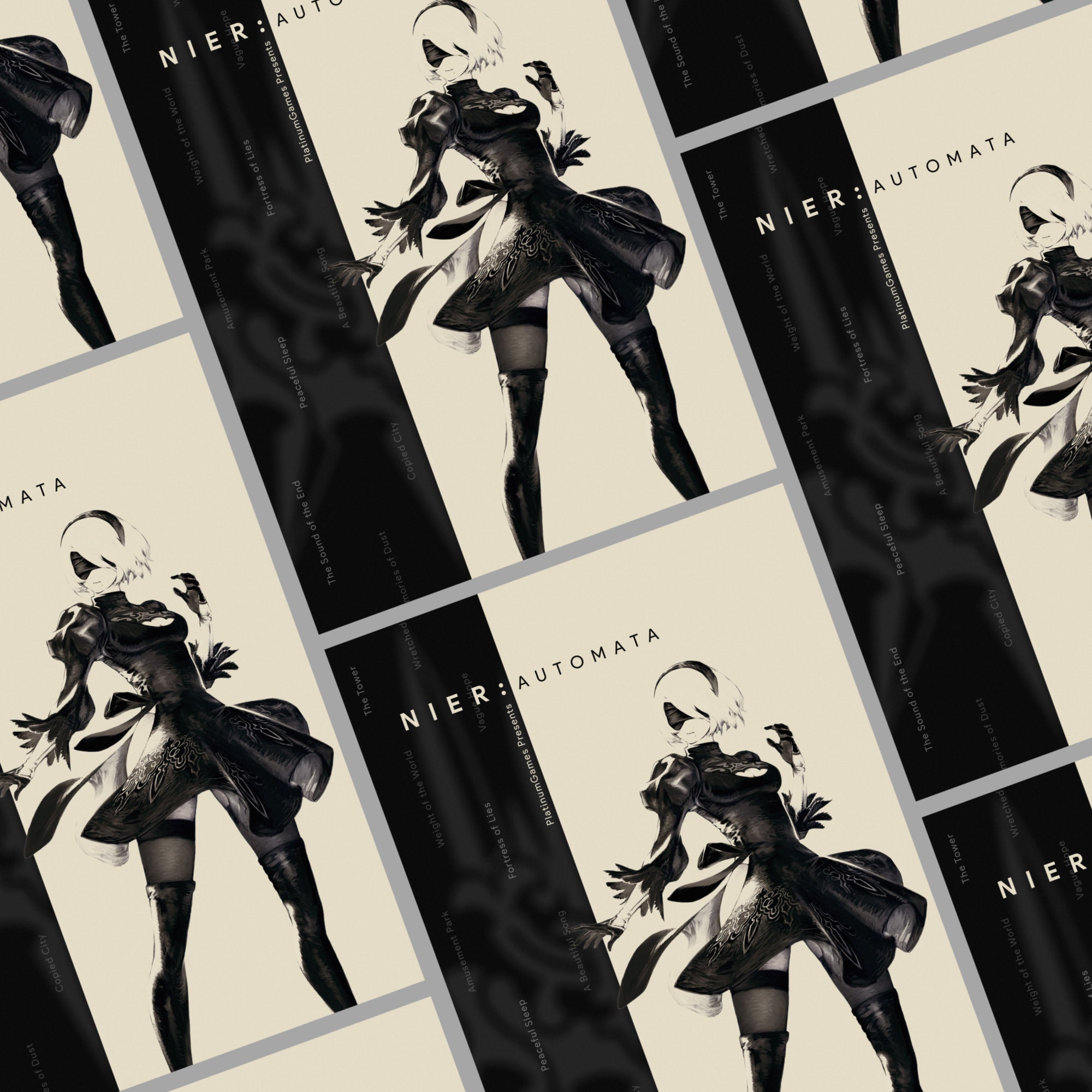 NIER AUTOMATA POSTER Digital Print - Etsy