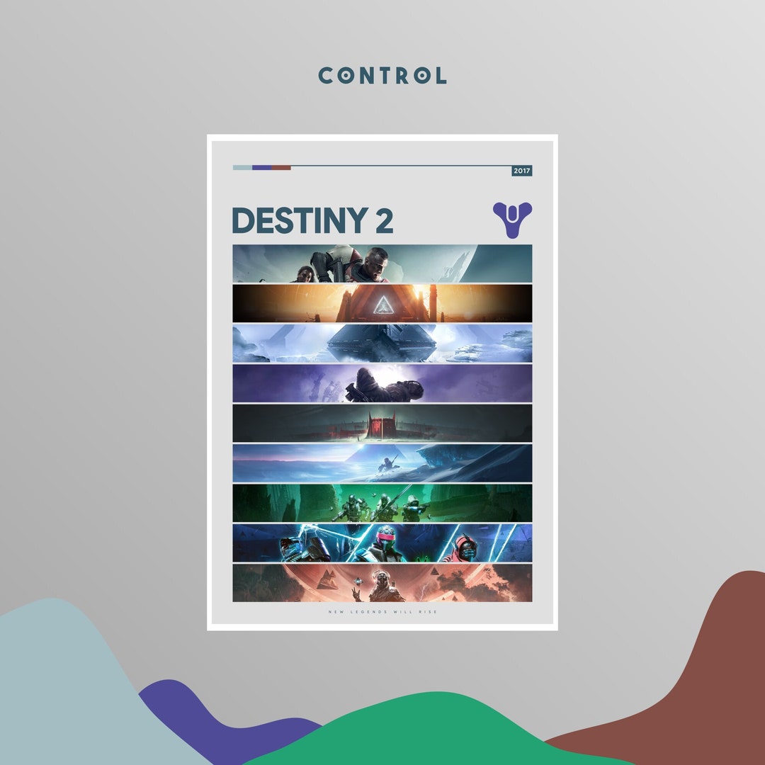 DESTINY 2 POSTER - Digital Print - Etsy