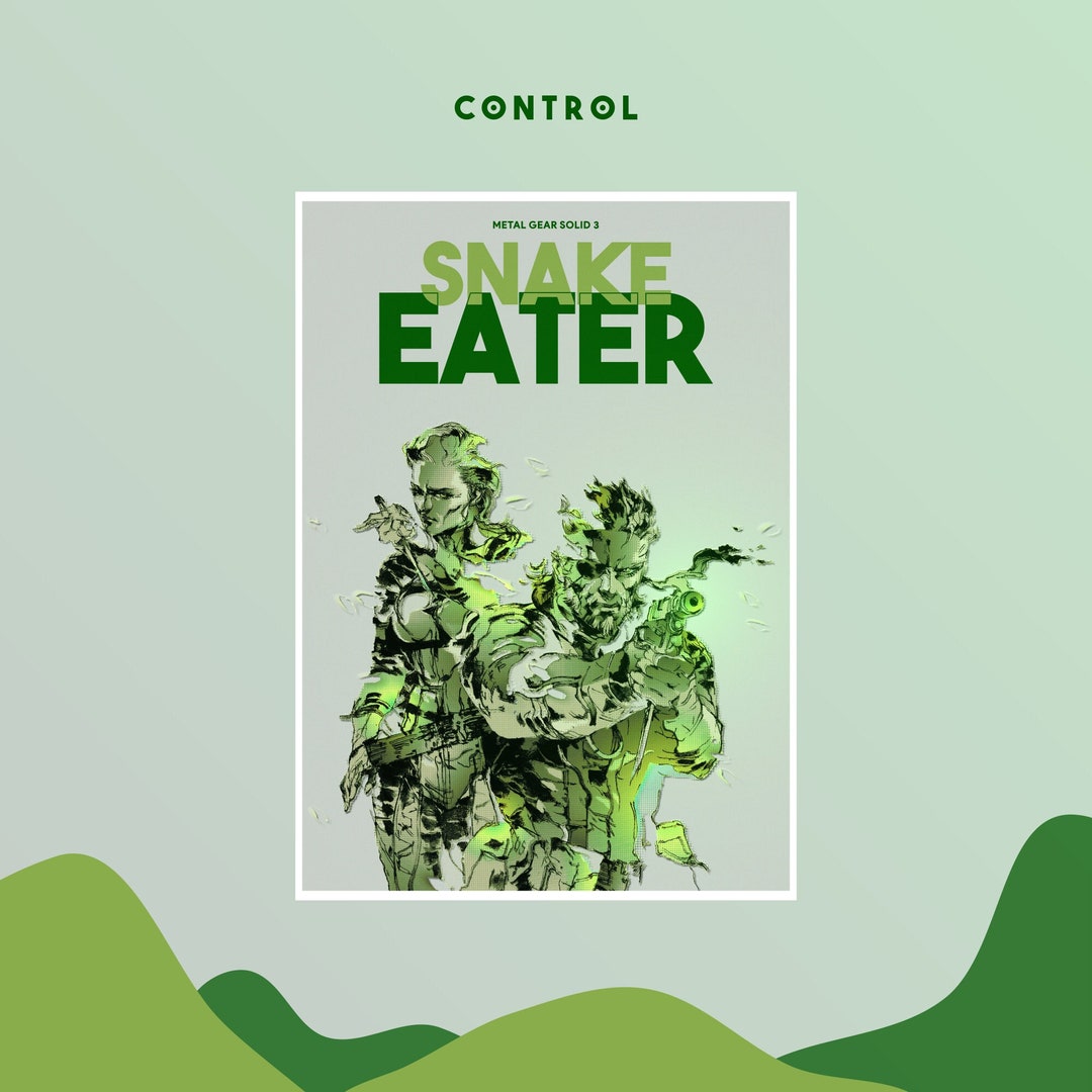 METAL GEAR SOLID 3: Snake Eater Poster - Digital Print - Etsy