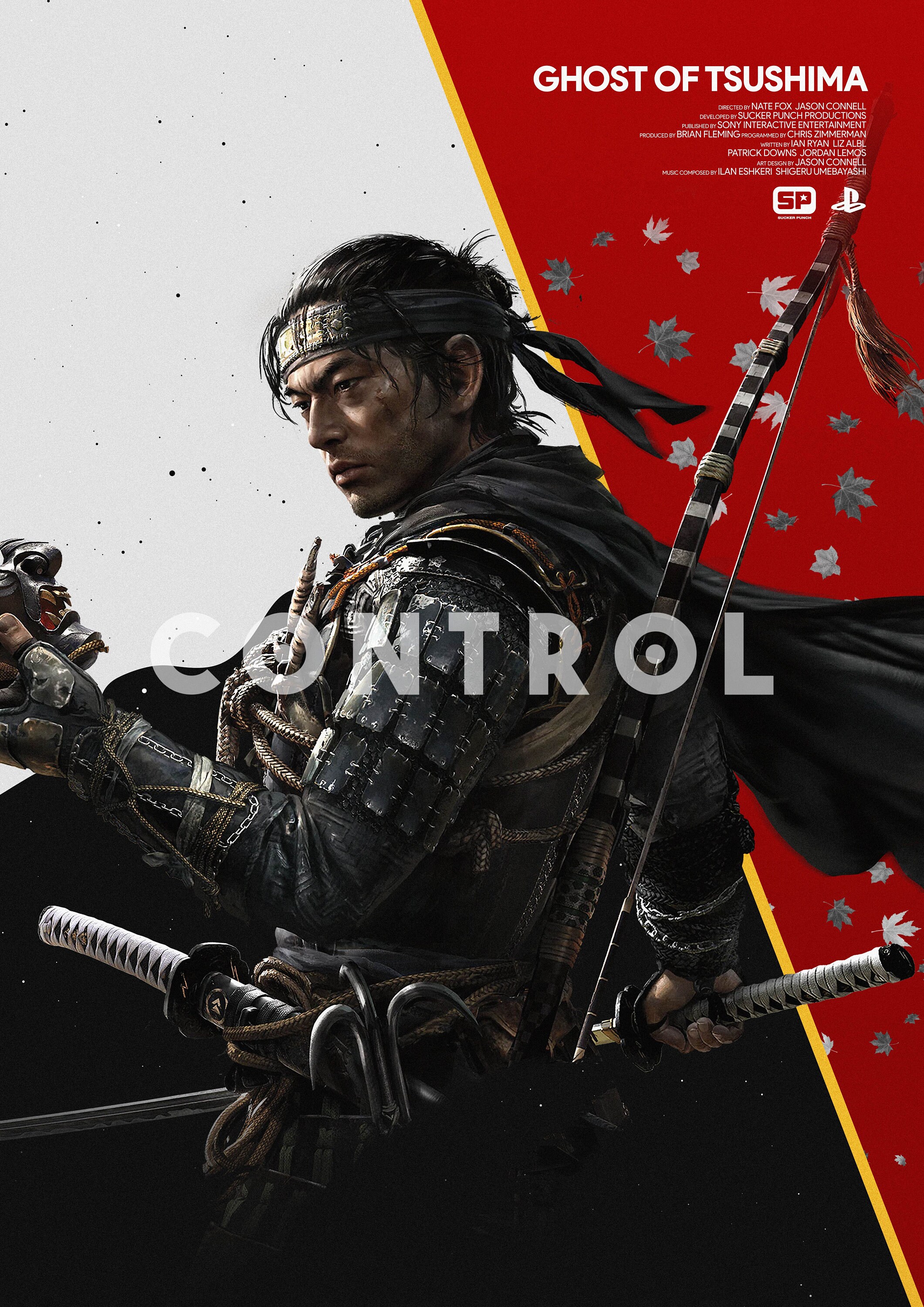 GHOST OF TSUSHIMA Poster - Digital Print - Etsy