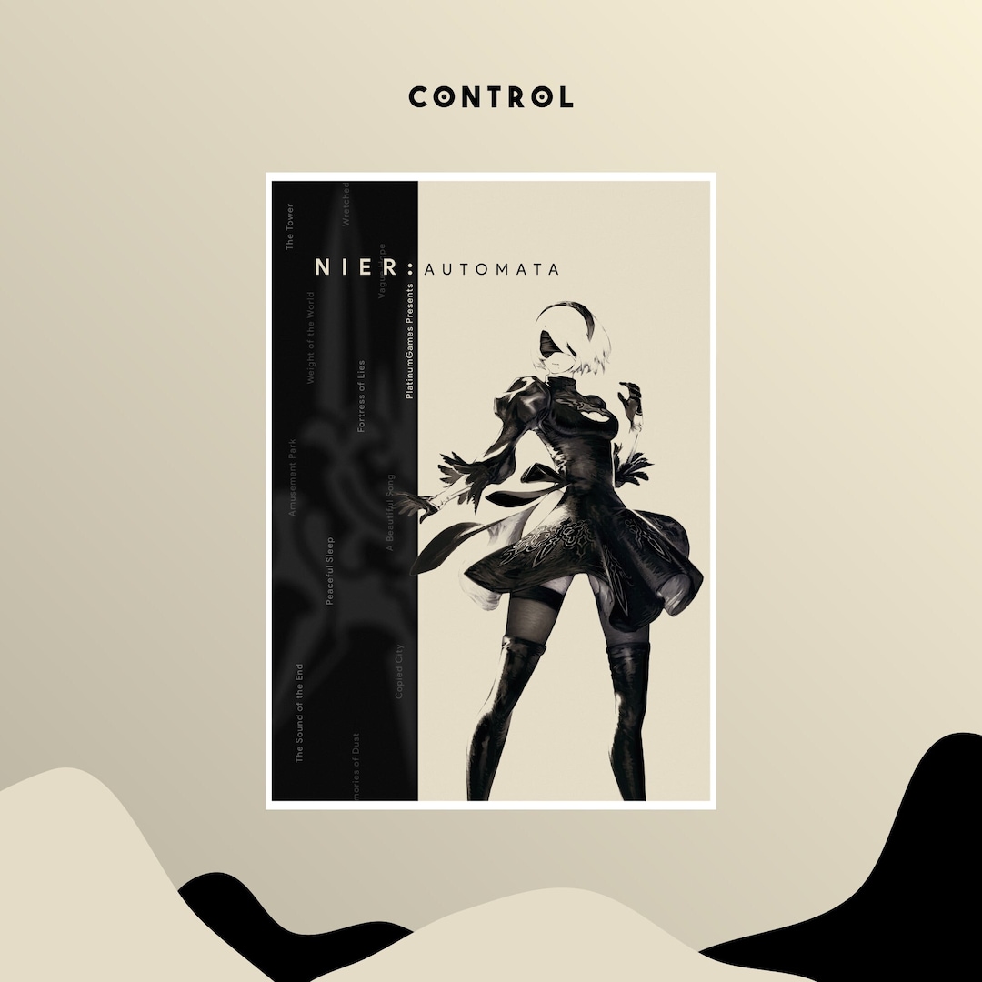 NIER AUTOMATA POSTER - Digital Print - Etsy