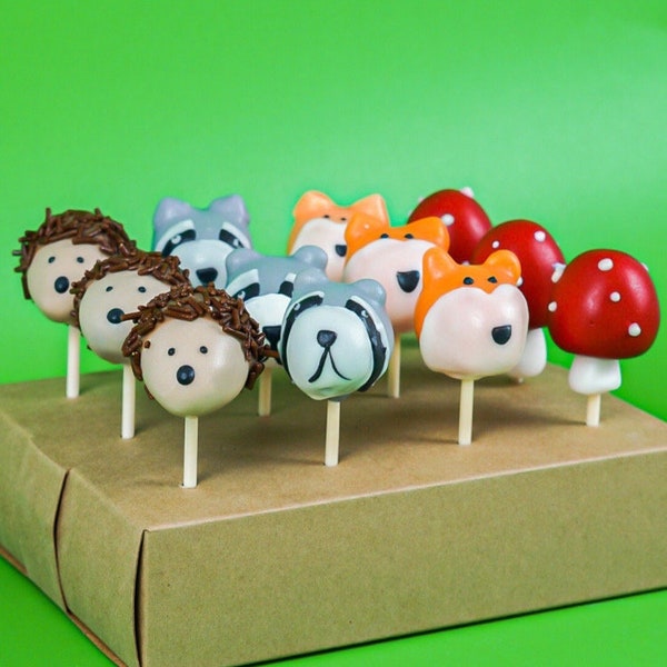 Animal Cake Pops - Etsy